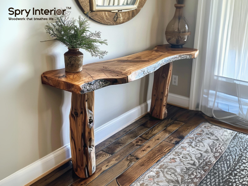 Dark Wood Hallway Table – Bringing Warmth and Elegance to Your Entrywa