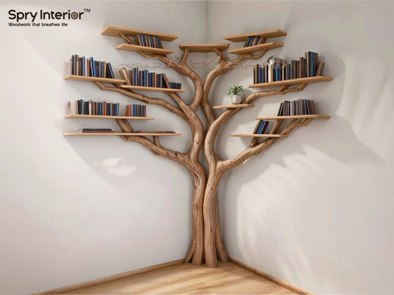 How To Build A Corner Bookshelf - A Beginner's Guide to Shelves with S