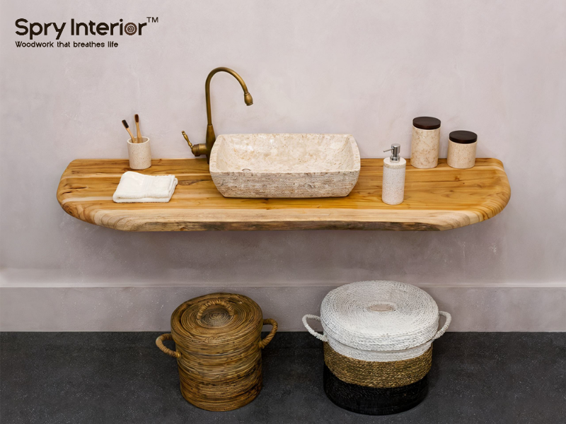 Vintage Bathroom Vanity with Sink: A Fusion of Old-World Charm and ...