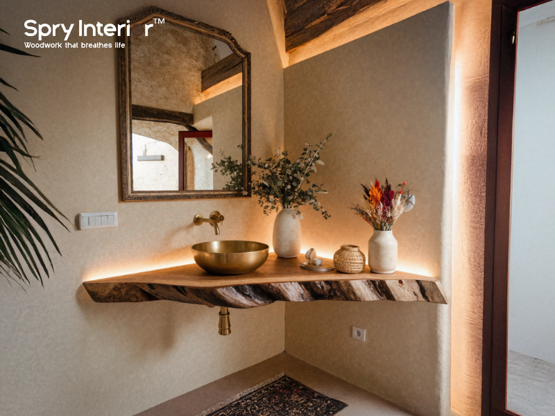 Modern Single Vanity Bathroom - The Perfect Blend of Elegance and Func