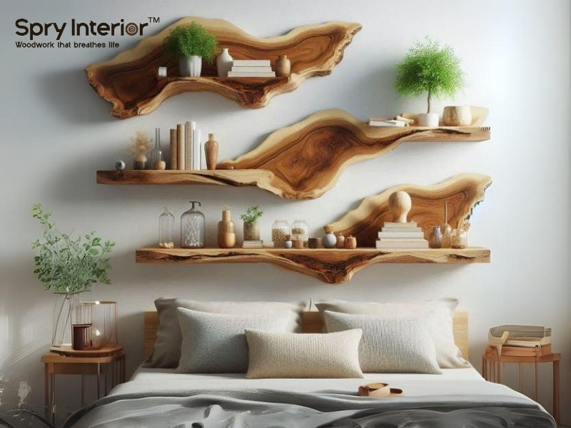 Floating Shelf Above Bed: Elevate Your Bedroom Decor with Stylish Stor
