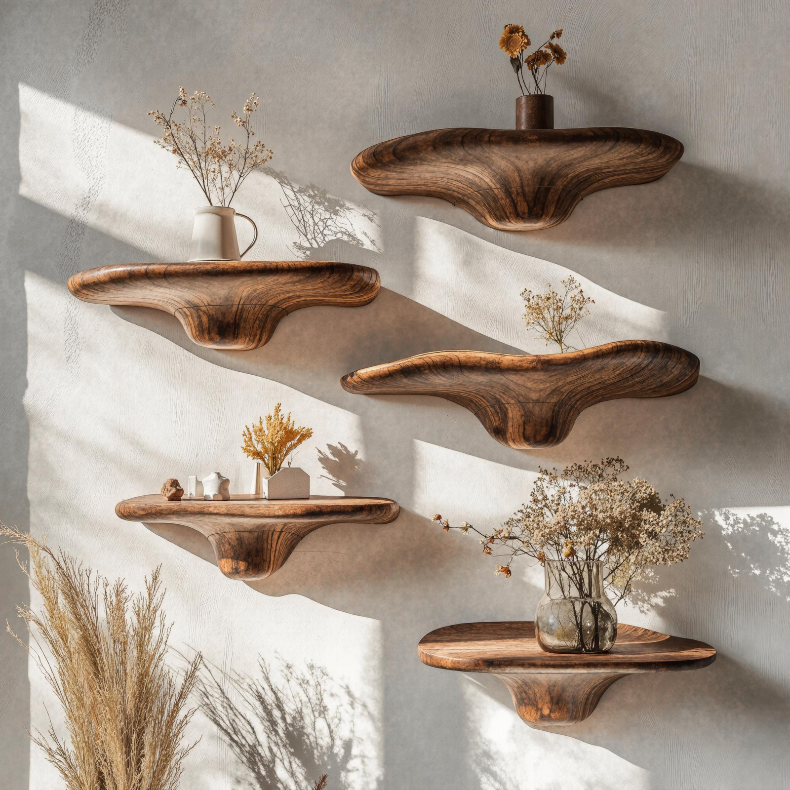 Mushroom Floating Shelves 2026 - The Most Unique Design